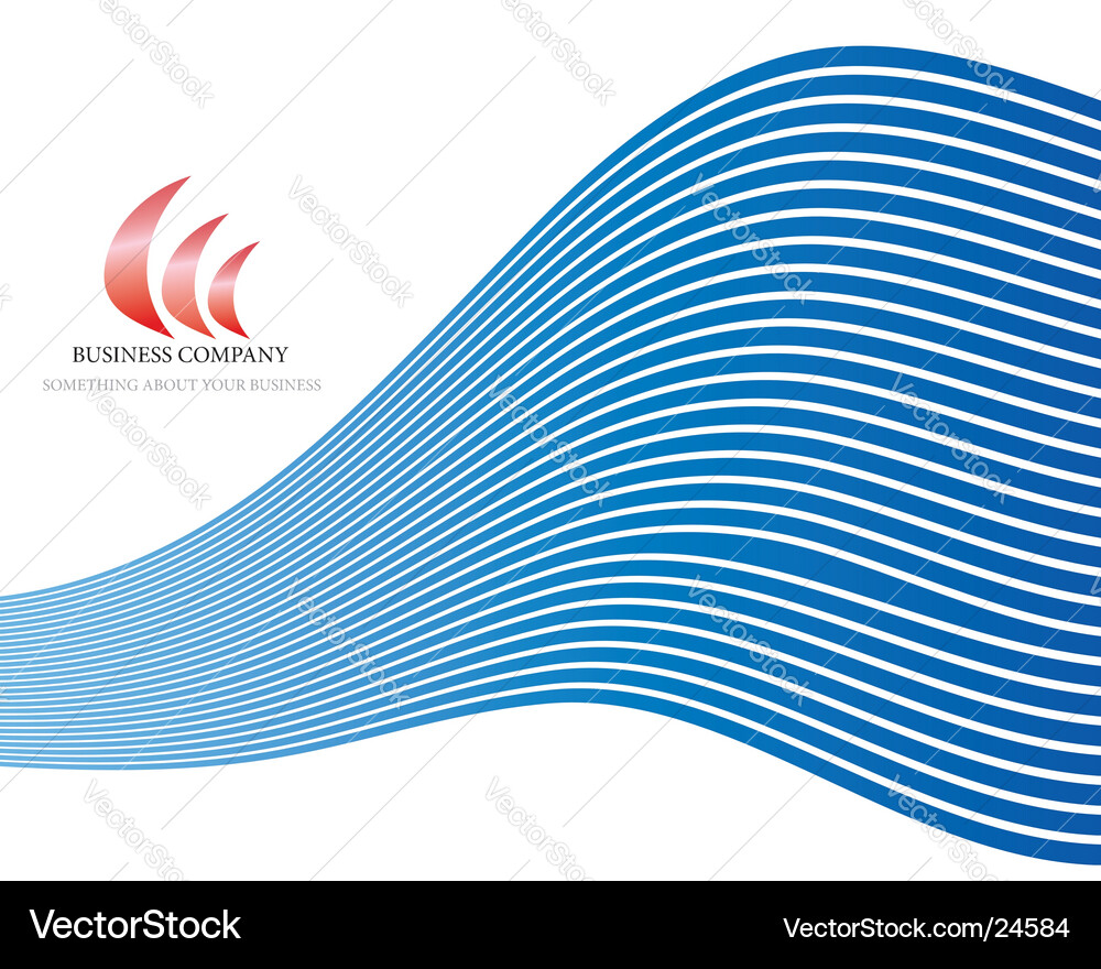 Corporate logo Royalty Free Vector Image - VectorStock