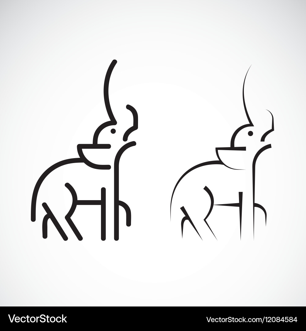 Elephant design Royalty Free Vector Image - VectorStock