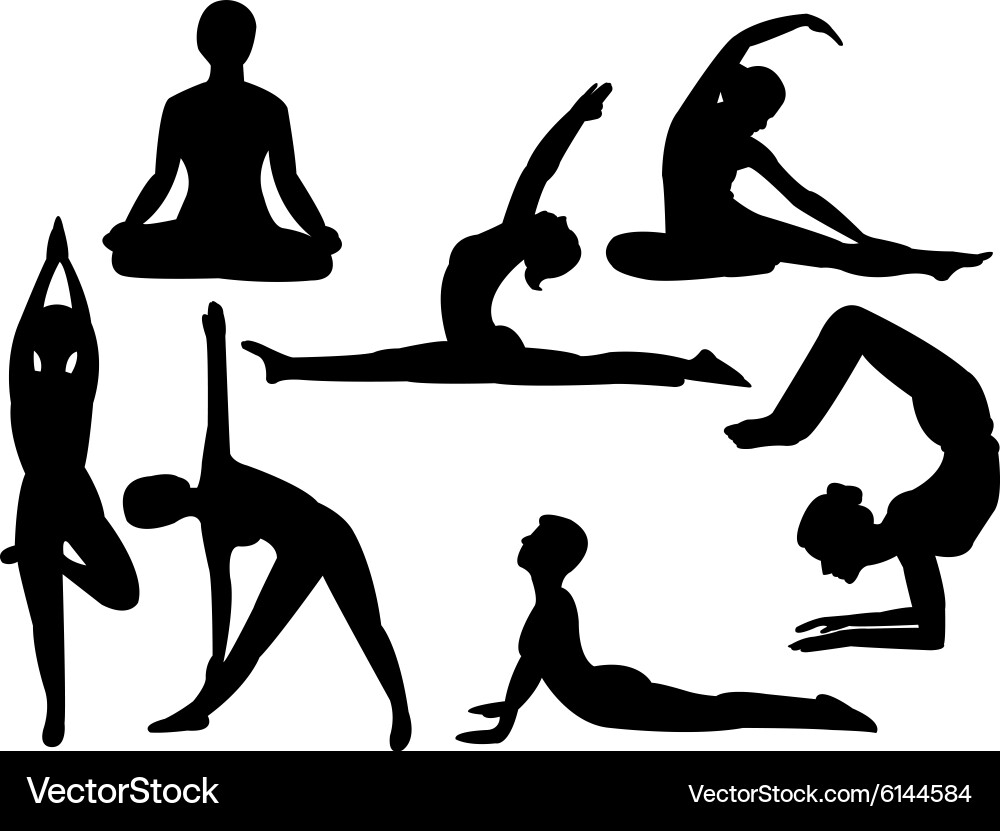 Yoga Royalty Free Vector Image - VectorStock