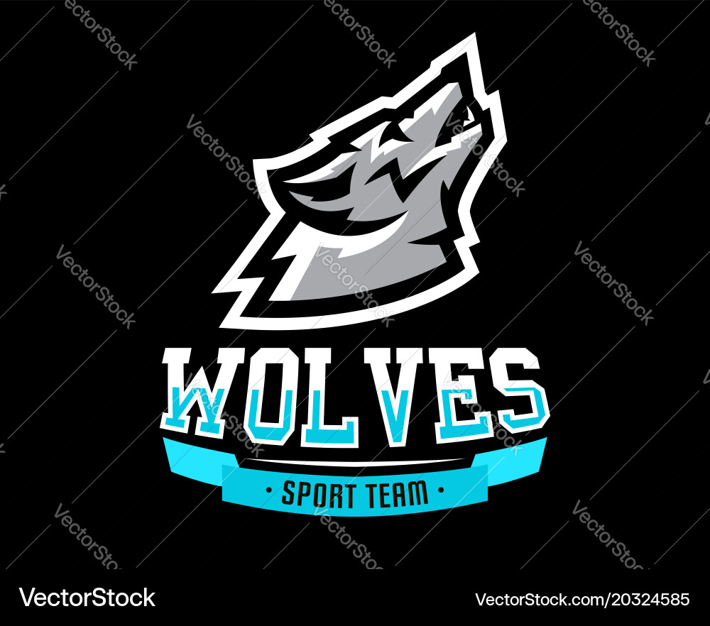 Logo identity for the club Royalty Free Vector Image