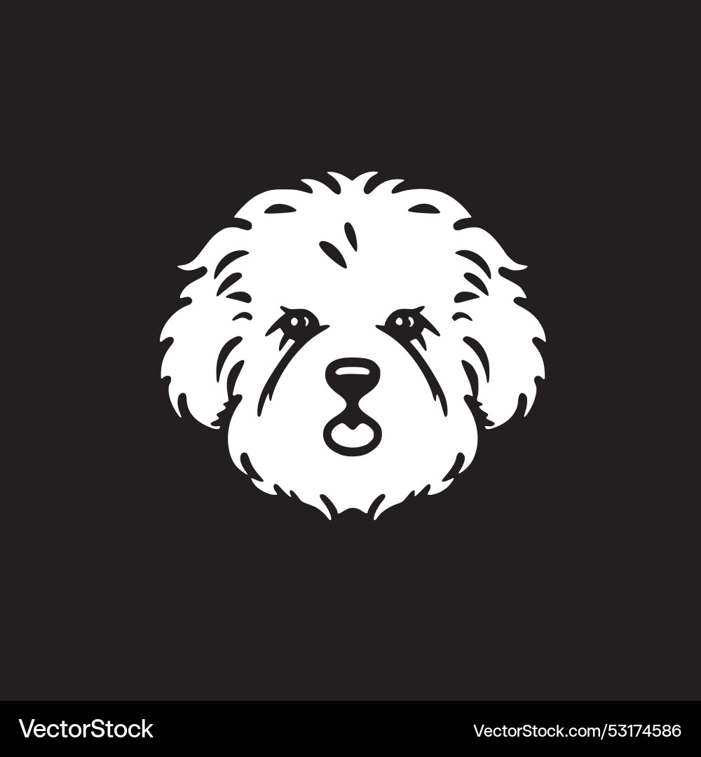 Bichon frise - high quality logo ideal Royalty Free Vector