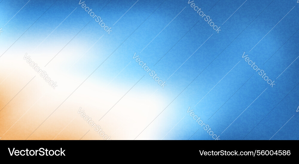 Blur beach gradient gradation blue and orange Vector Image