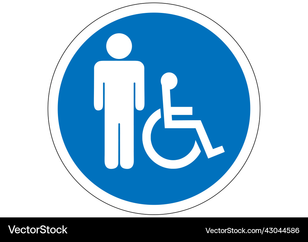 Male restroom Royalty Free Vector Image - VectorStock