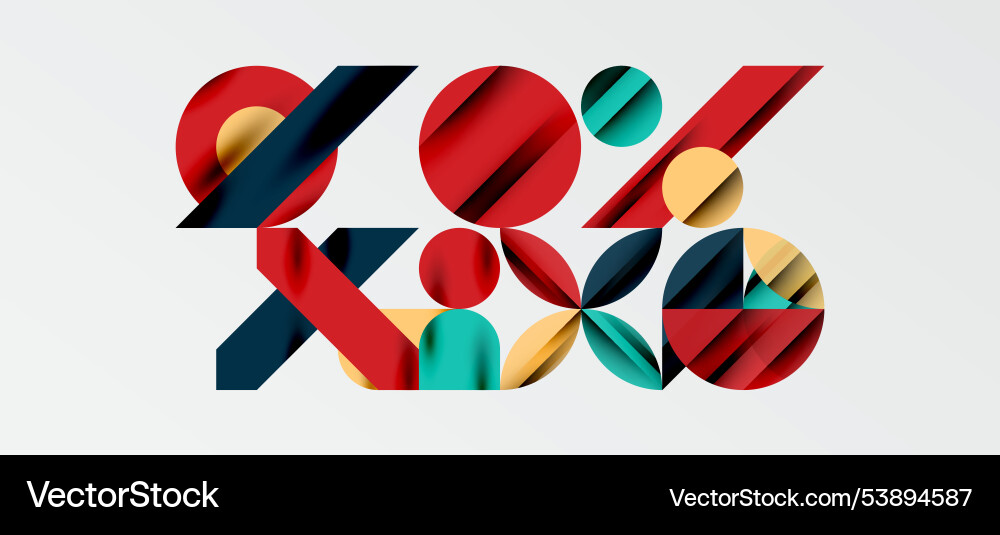 Geometric neo patterns abstract background Vector Image