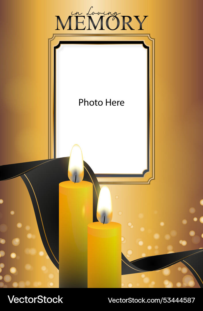 In living memory Royalty Free Vector Image - VectorStock