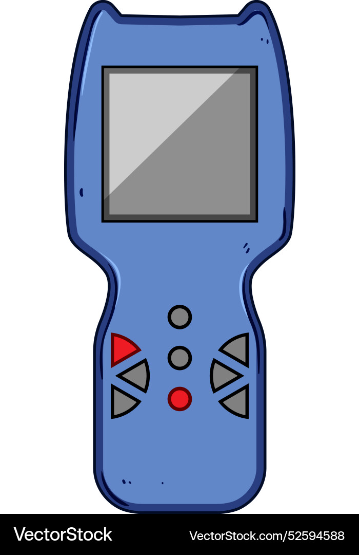 Automotive car diagnostic scanner cartoon Vector Image