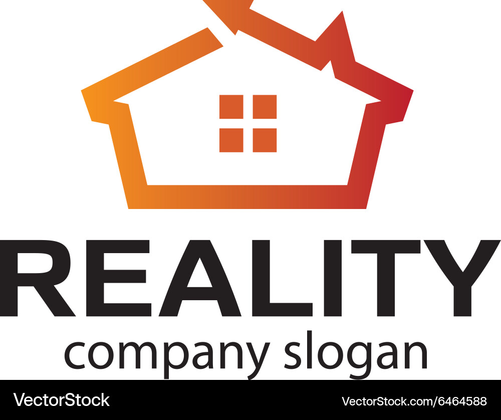 Reality design Royalty Free Vector Image - VectorStock