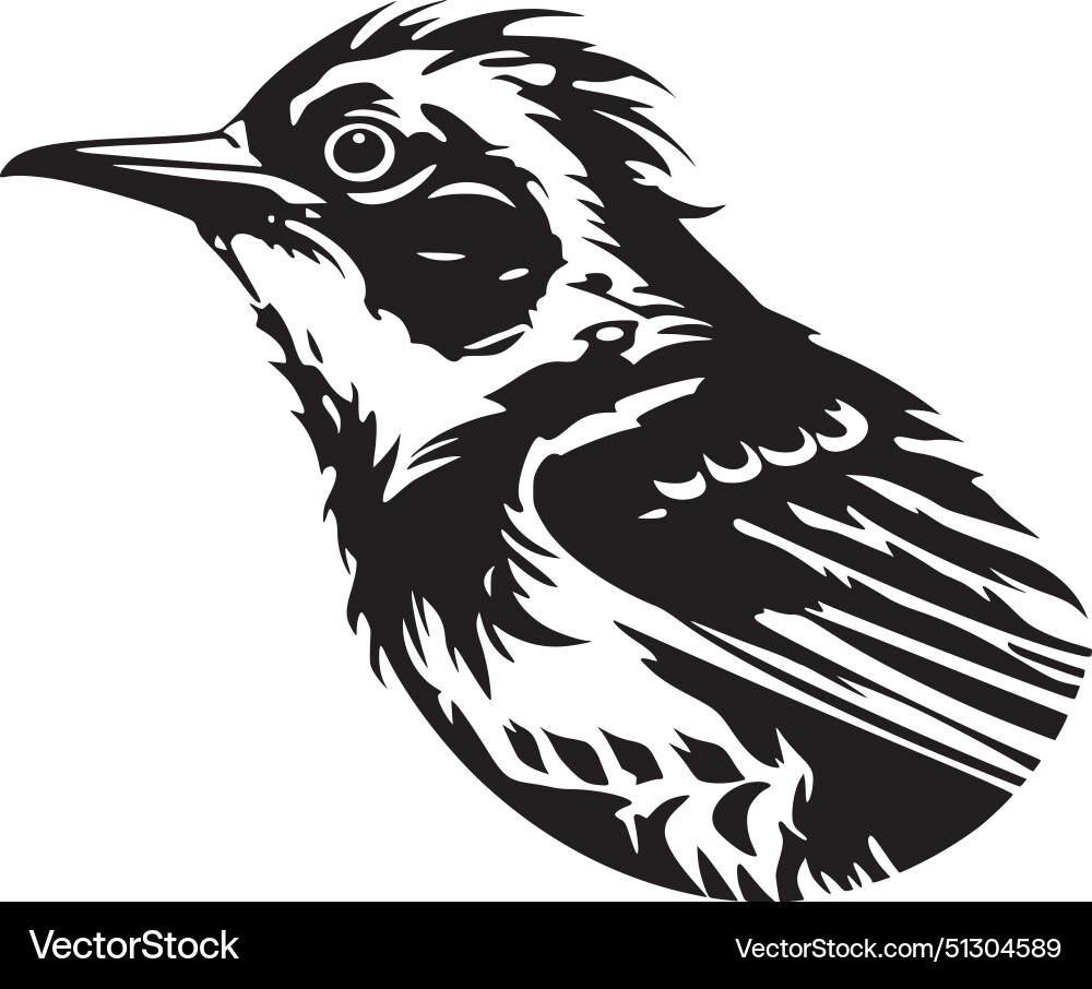 Bird - high quality logo - ideal for t-shirt Vector Image