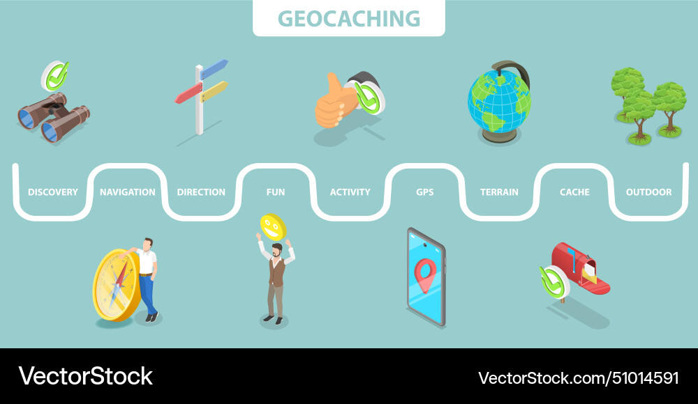 3d isometric flat of Royalty Free Vector Image