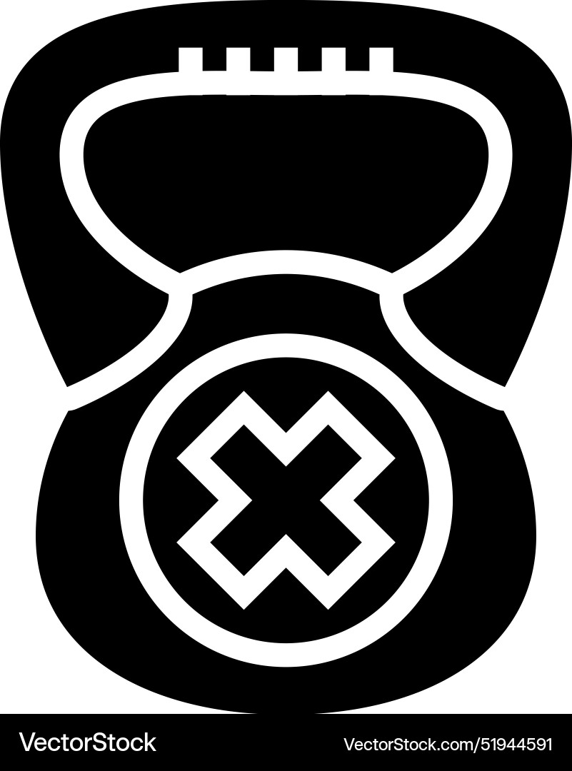 Physical inactivity obesity overweight glyph icon Vector Image