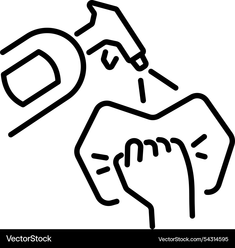 Cleaning spray Royalty Free Vector Image - VectorStock