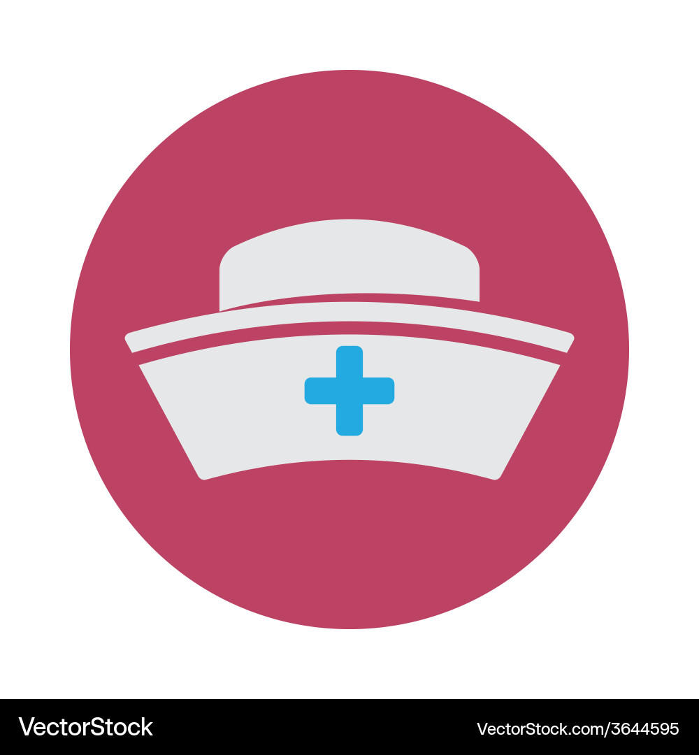 Nurse hat Royalty Free Vector Image - VectorStock