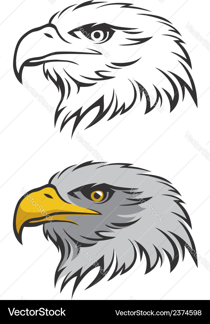 Eagle Head Icon Royalty Free Vector Image - VectorStock