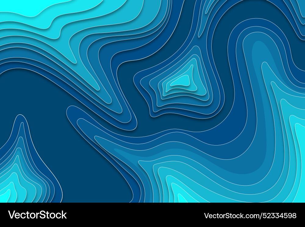 Topographic map background concept Royalty Free Vector Image