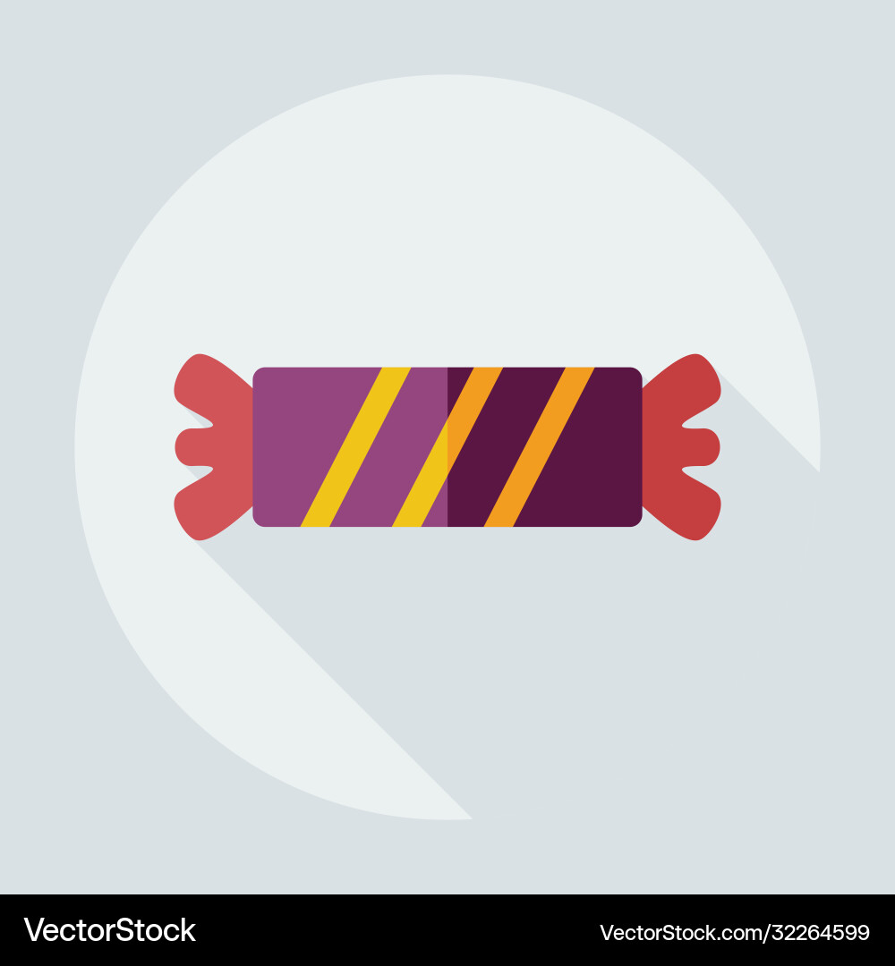 Flat modern design with shadow icons sweet Vector Image