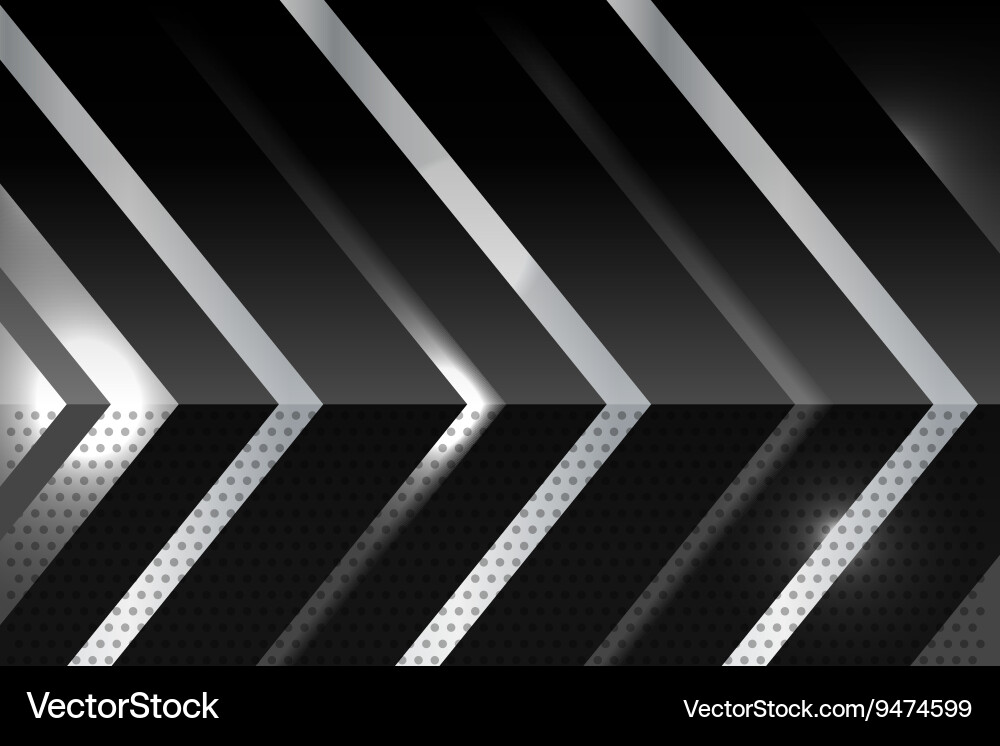 Geometric shapes abstract dark background Vector Image