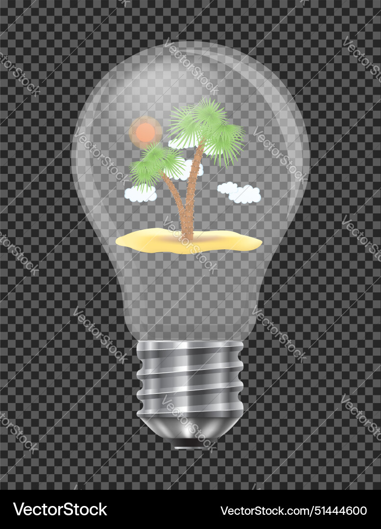 Electric light bulb abstract concept Royalty Free Vector