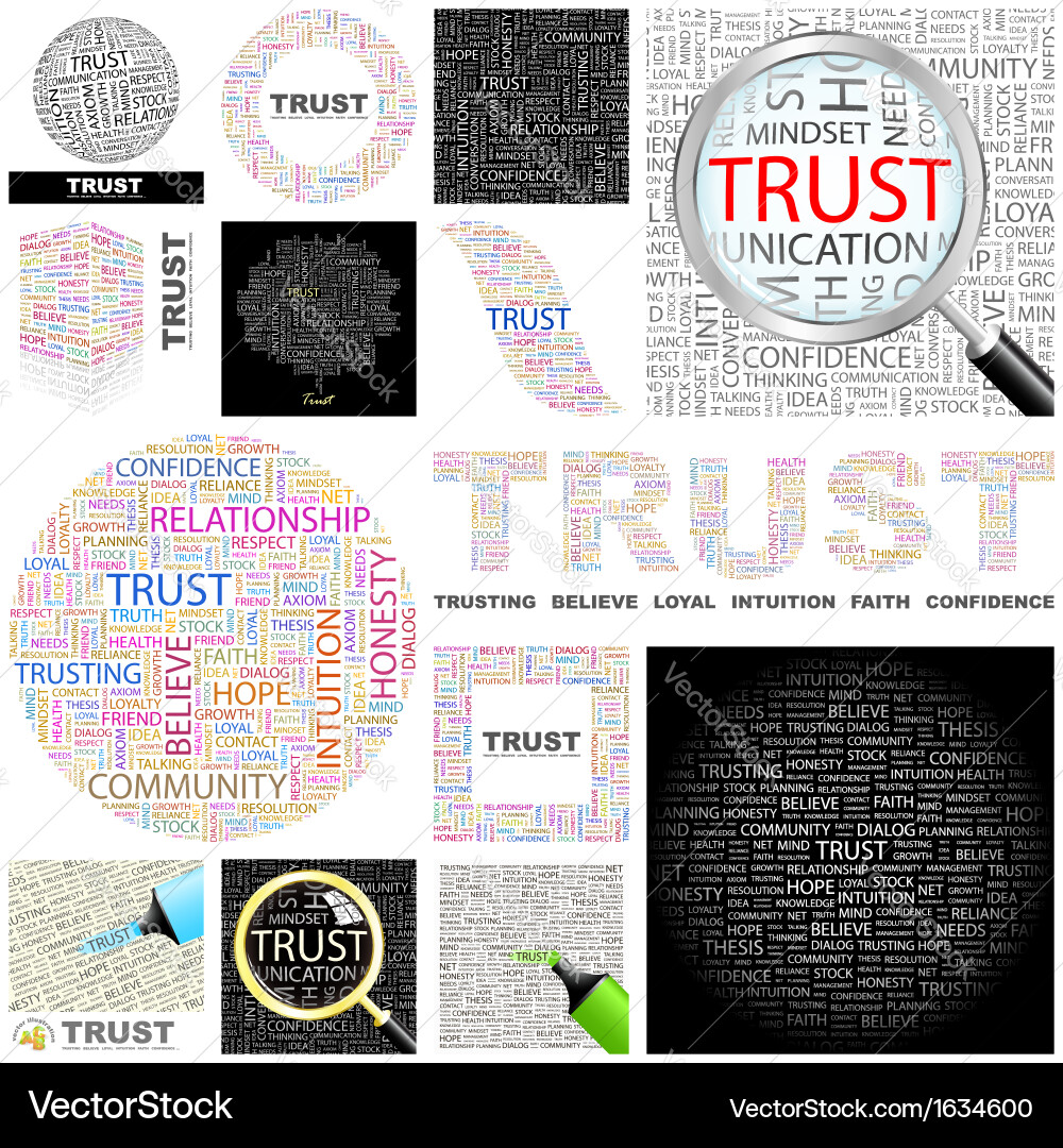 Trust Royalty Free Vector Image - VectorStock