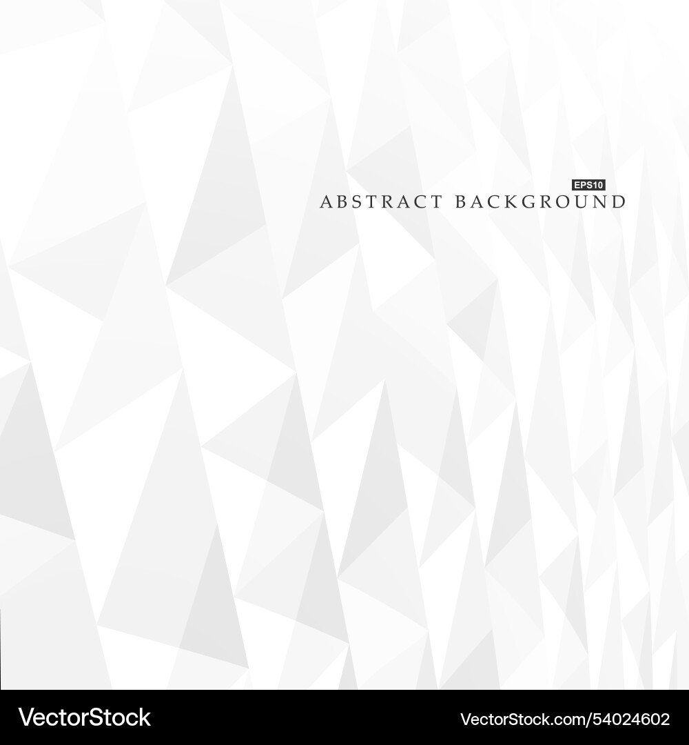 Wall abstract background with white and gray Vector Image