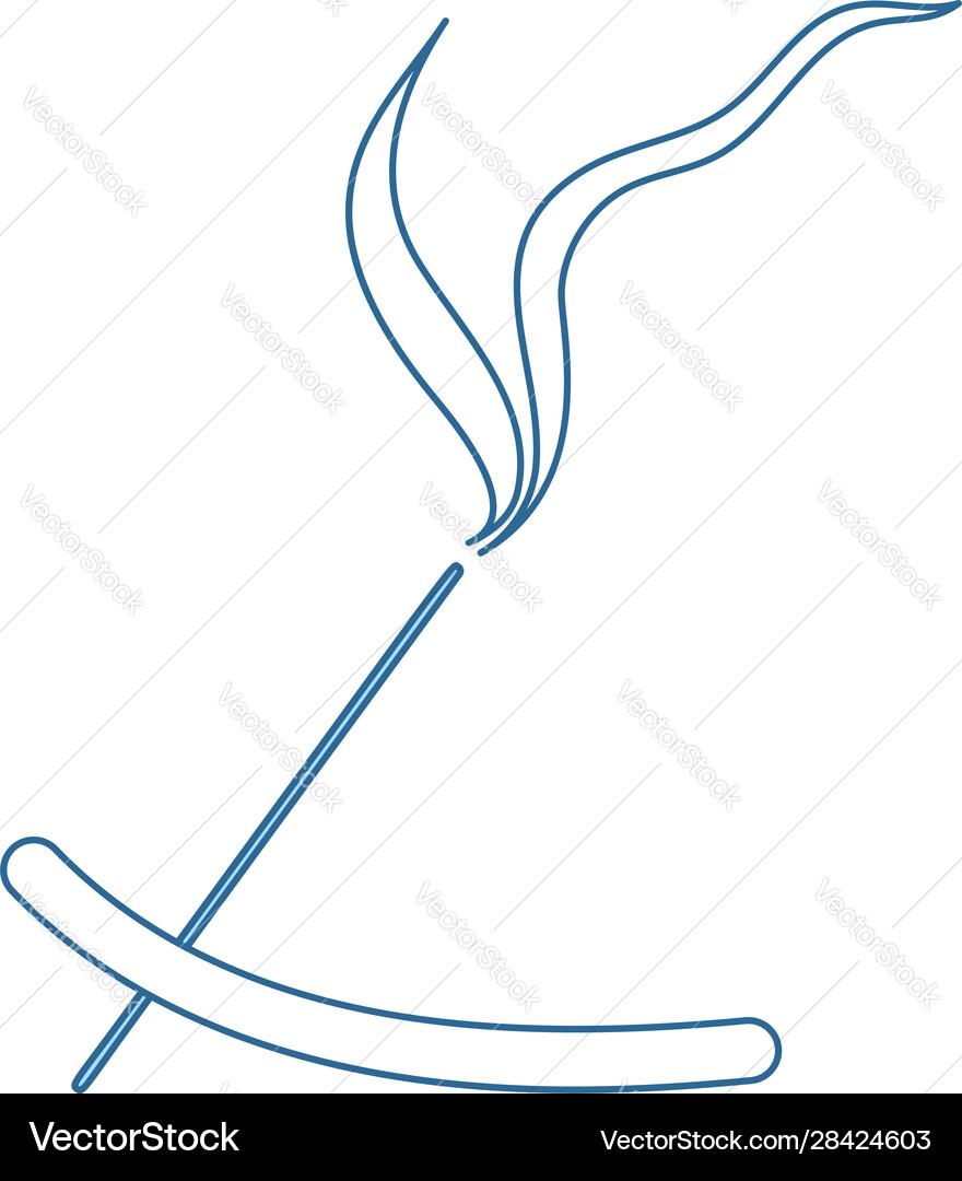 Incense sticks icon Royalty Free Vector Image - VectorStock