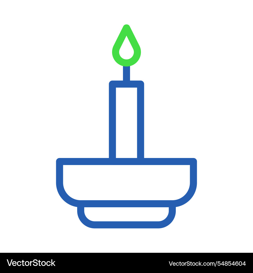 Candle icon simple Royalty Free Vector Image - VectorStock