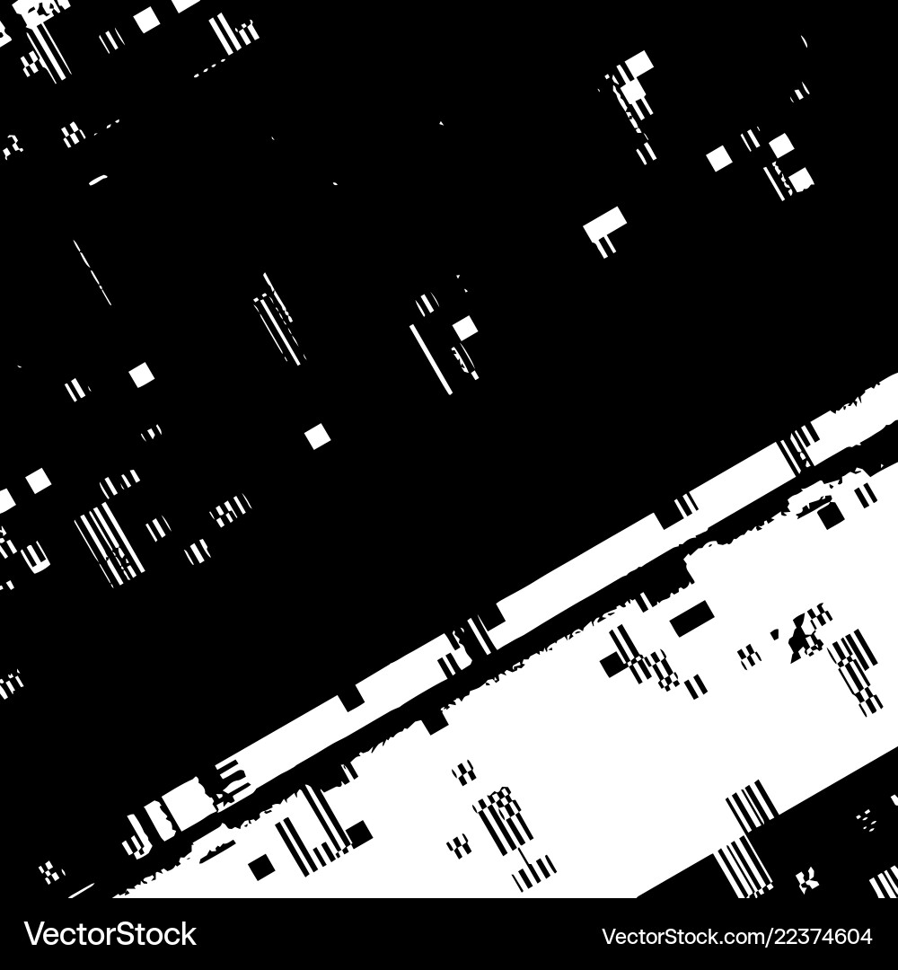 Glitch overlay texture Royalty Free Vector Image