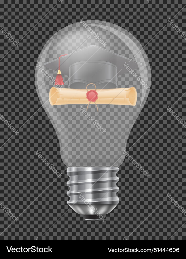 Electric light bulb abstract concept Royalty Free Vector