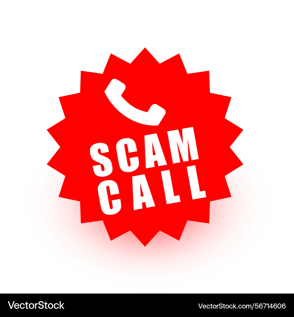 Scam phone call fraud warning stay safe and secure