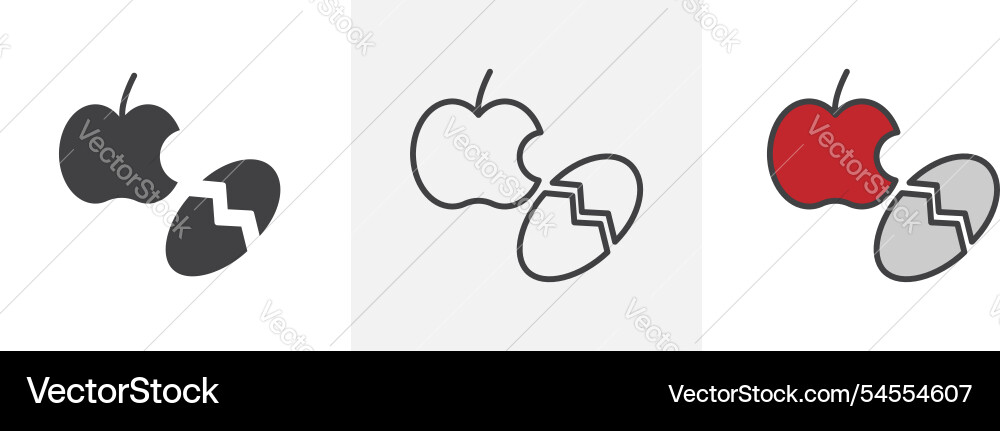 Organic waste icon Royalty Free Vector Image - VectorStock