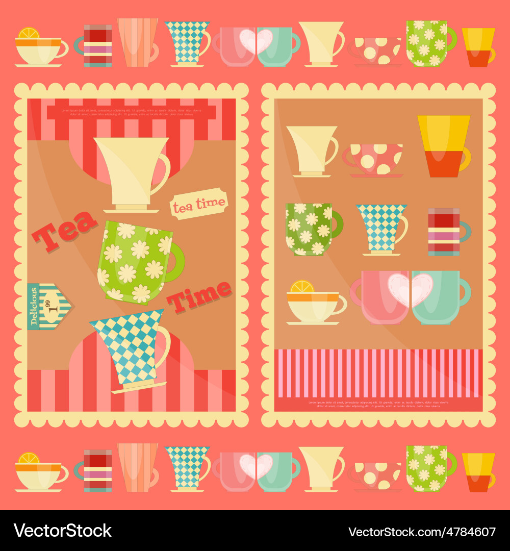 Tea Royalty Free Vector Image - VectorStock