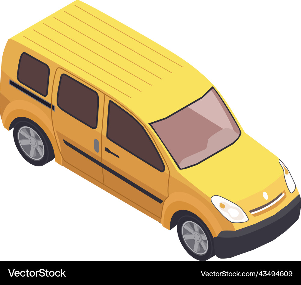 Car isometric Royalty Free Vector Image - VectorStock