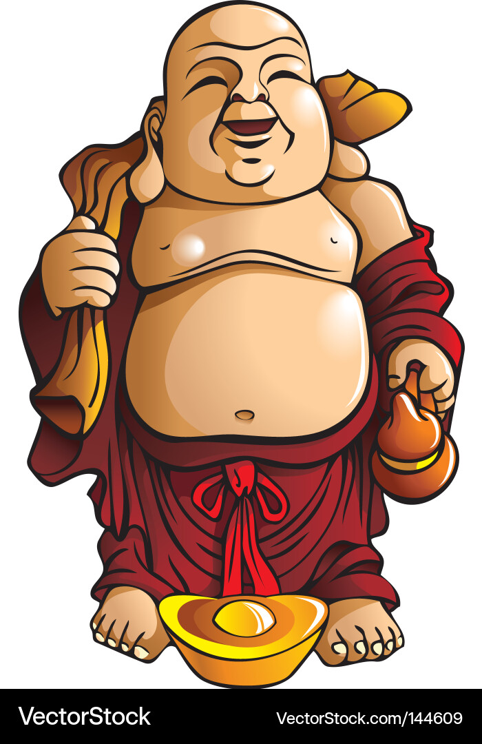 Fat Buddha Vector Images (81)