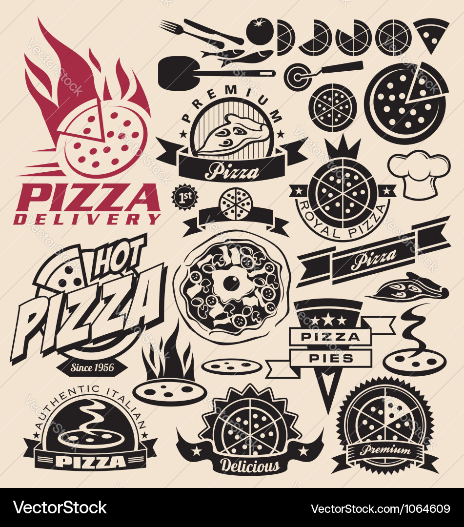 Pizza Vector Images (over 120,000)