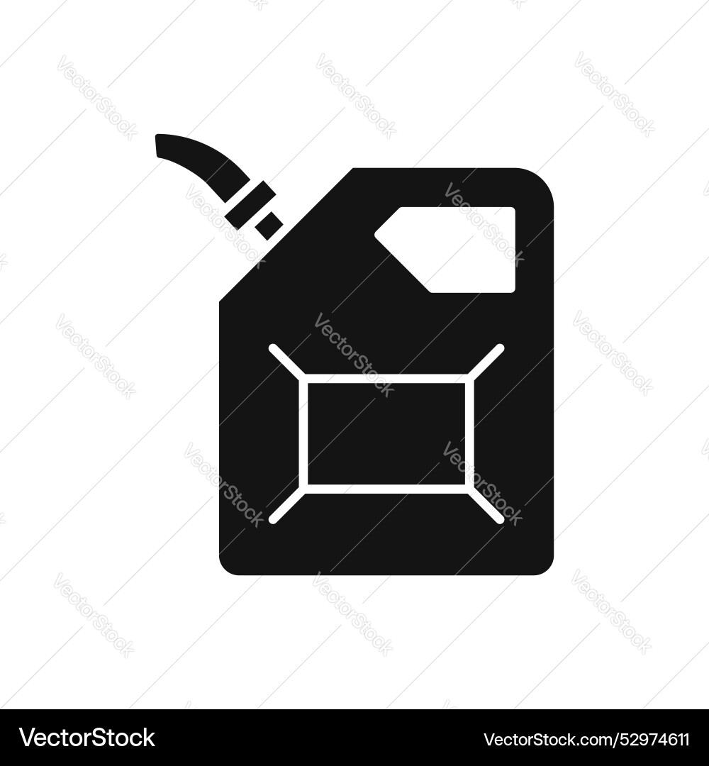 Canisters icon symbol on white background Vector Image