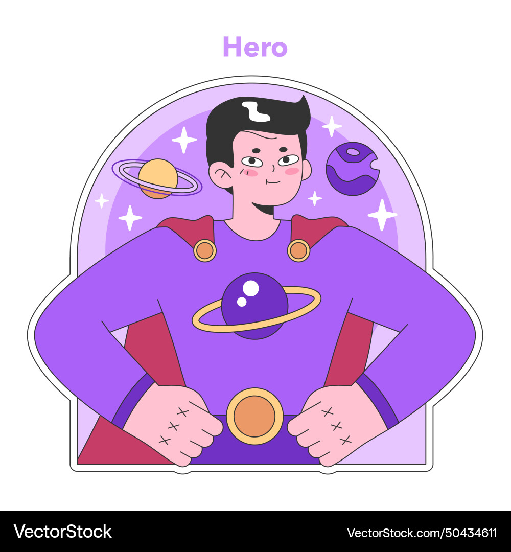 Personality psychological archetype character Vector Image