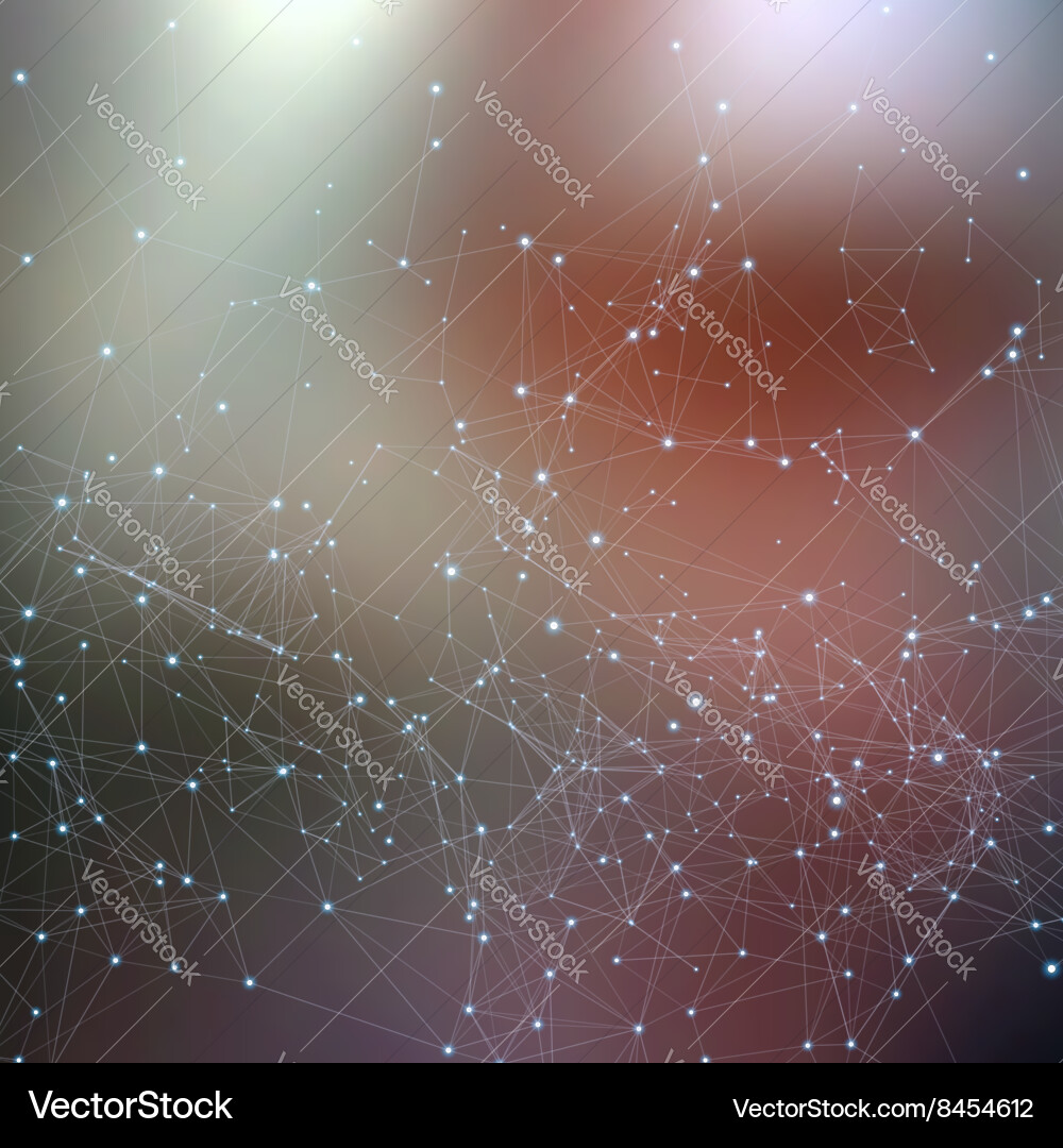 Futuristic Mesh Space Background Royalty Free Vector Image