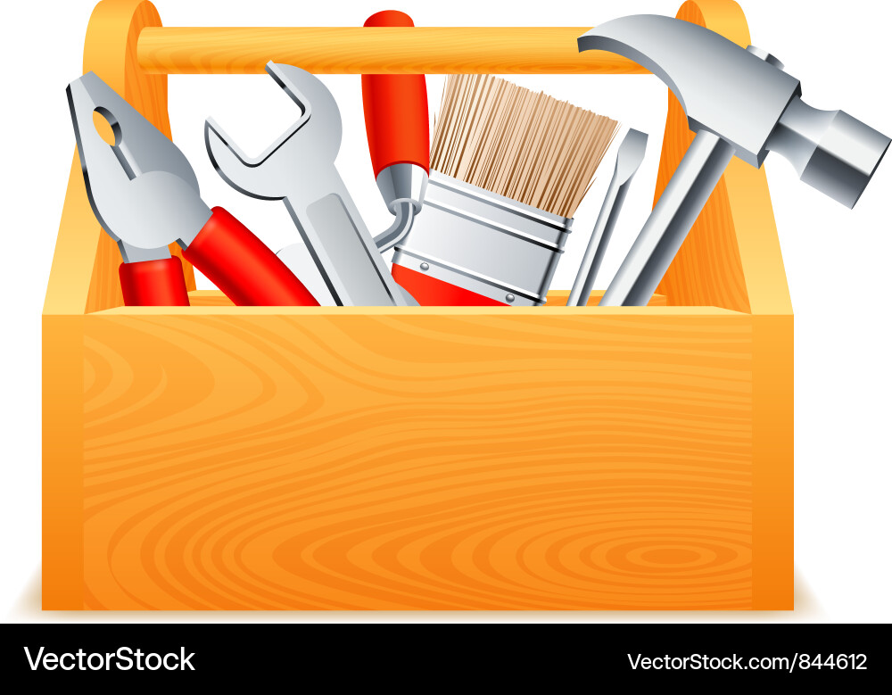 Toolbox Royalty Free Vector Image - VectorStock