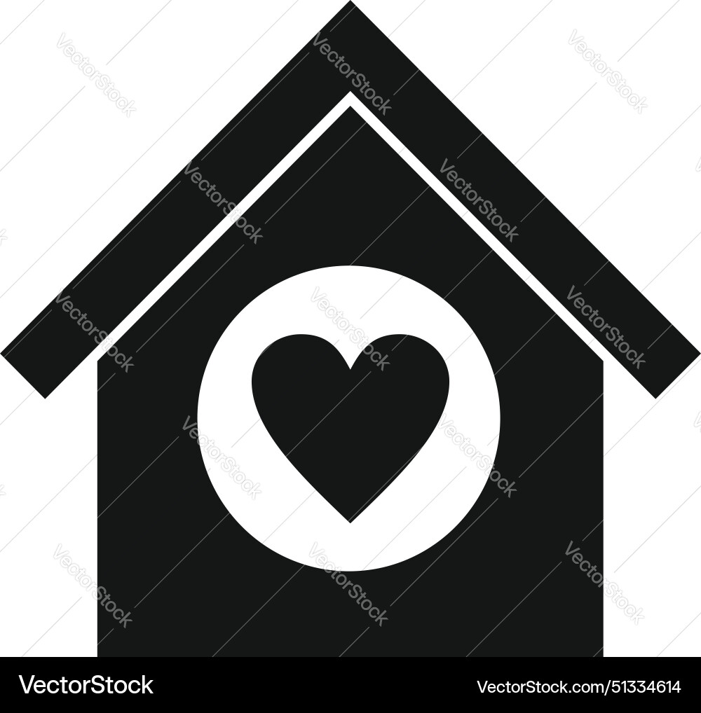 Minimalist of a house Royalty Free Vector Image