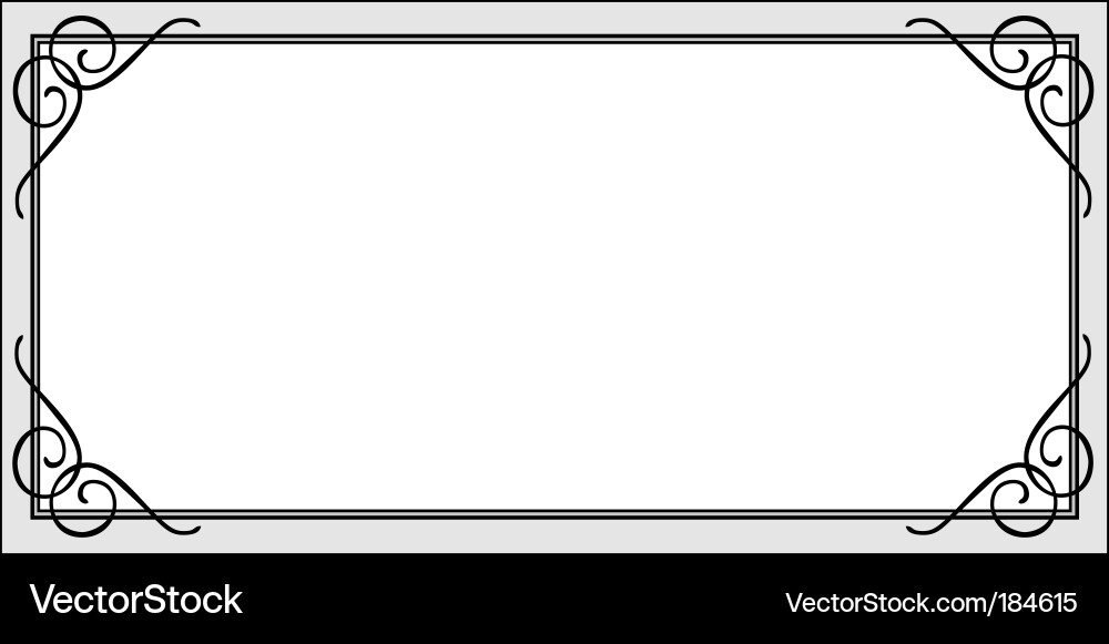 Certificate frame Royalty Free Vector Image - VectorStock