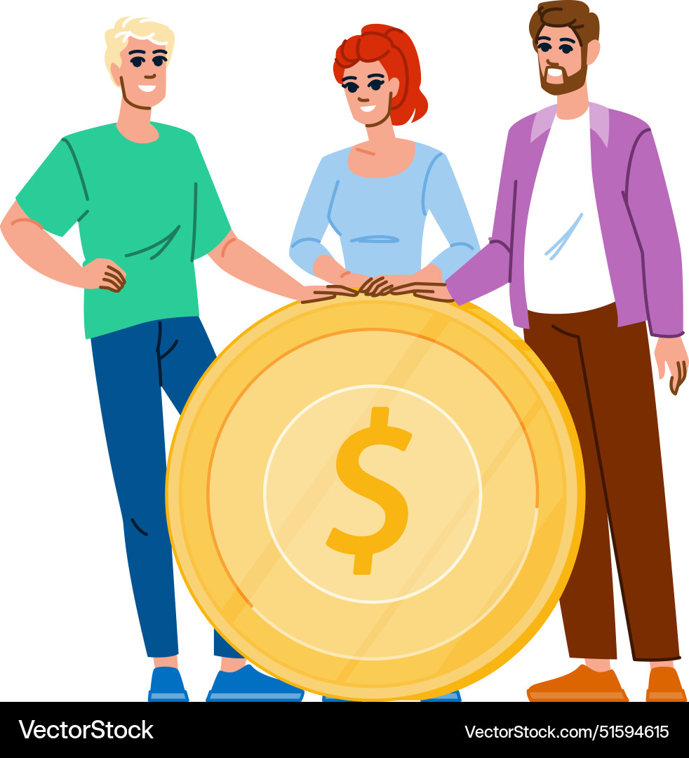 Partnership trade agreements Royalty Free Vector Image