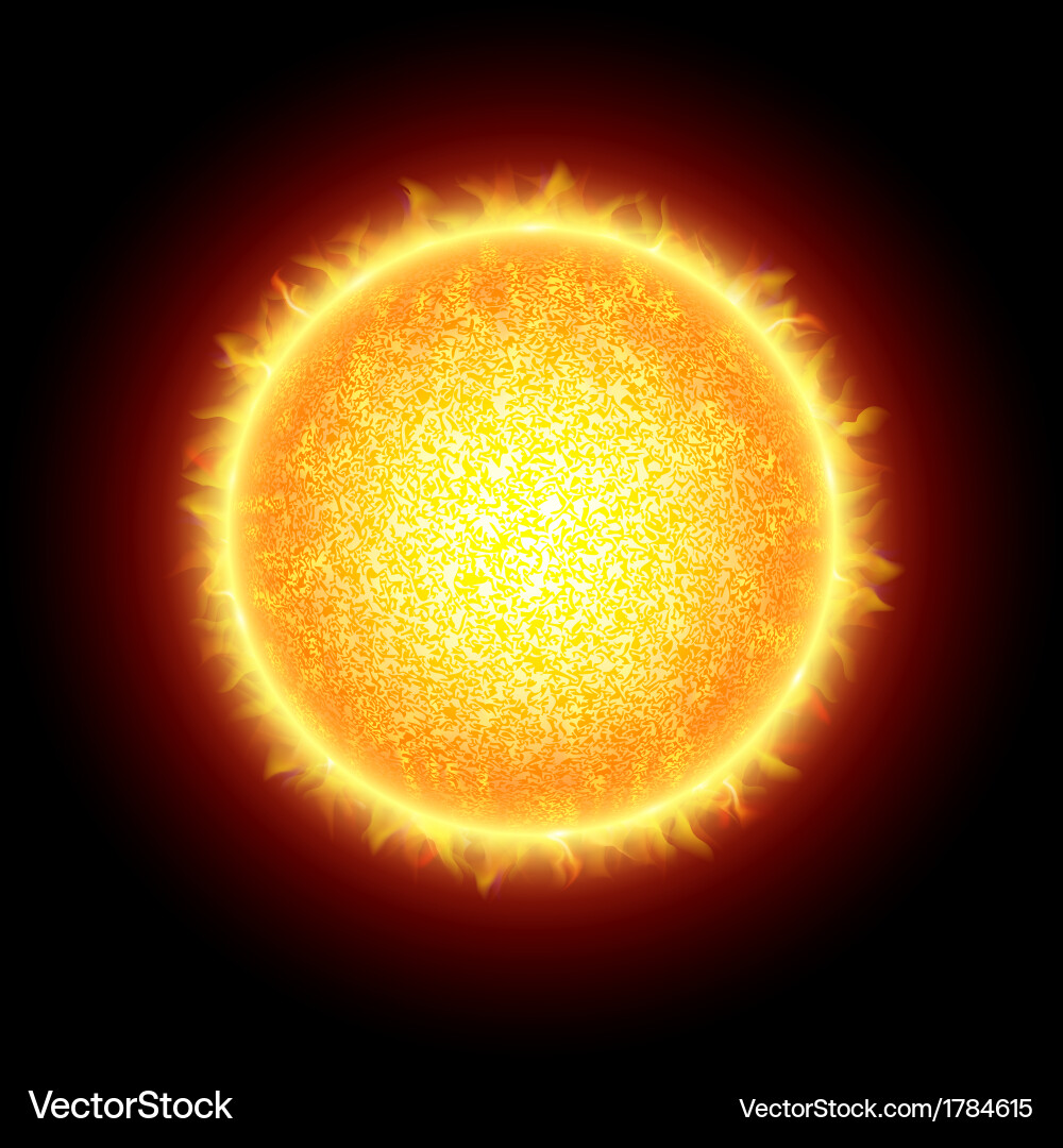 Sun Royalty Free Vector Image - VectorStock
