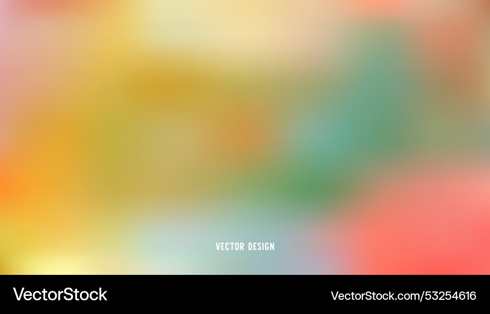 Vibrant gradient background with bold color Vector Image