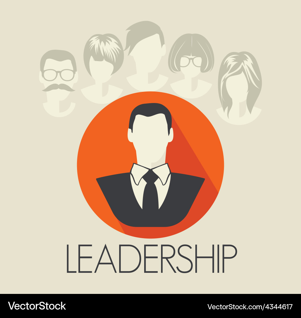 Leadership1 resize Royalty Free Vector Image - VectorStock