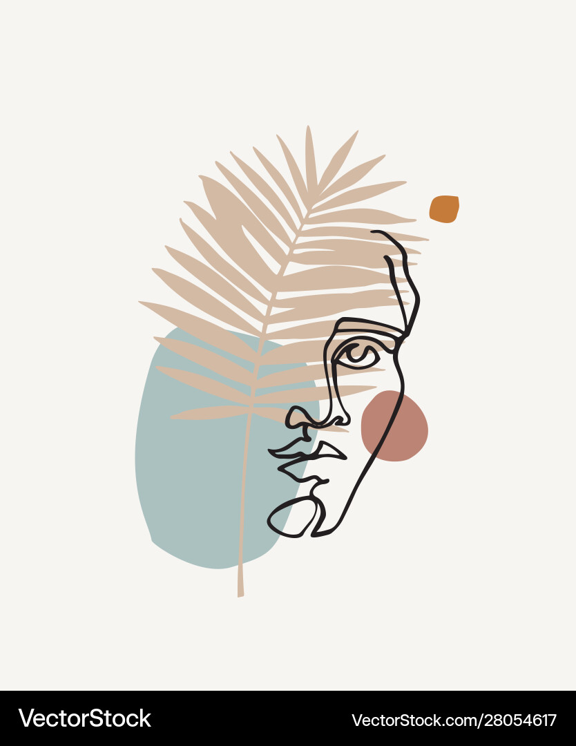 Modern continuous line art ancient greek Vector Image