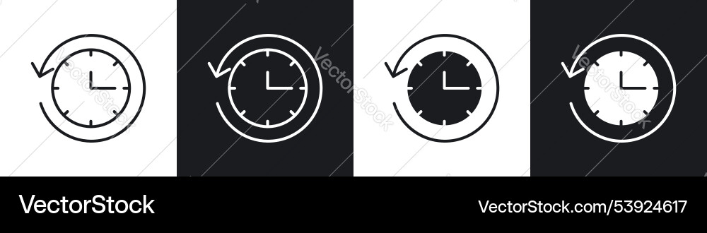 Past time icon Royalty Free Vector Image - VectorStock