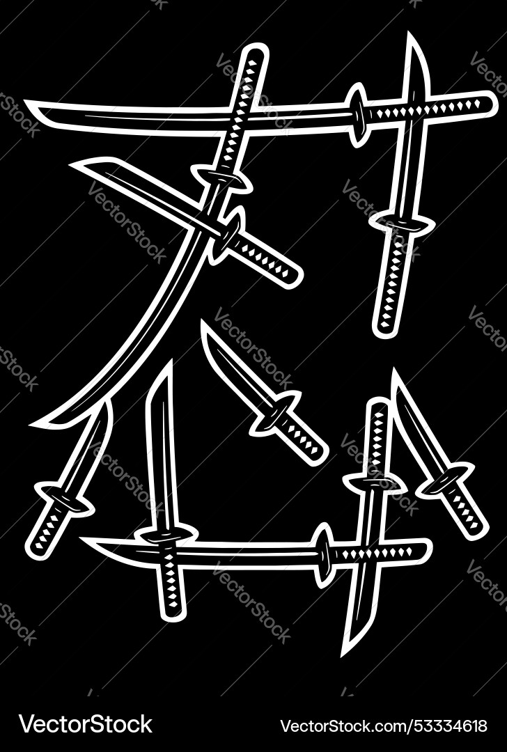Ninja logo badge Royalty Free Vector Image - VectorStock