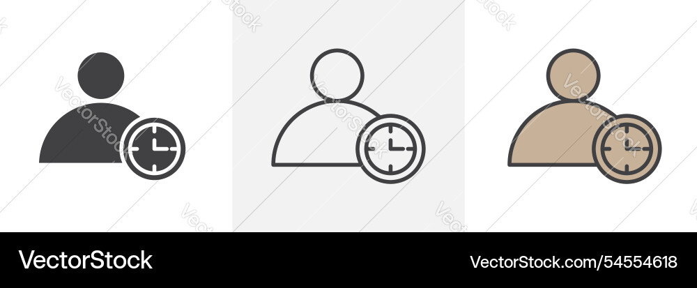 Patience icon Royalty Free Vector Image - VectorStock
