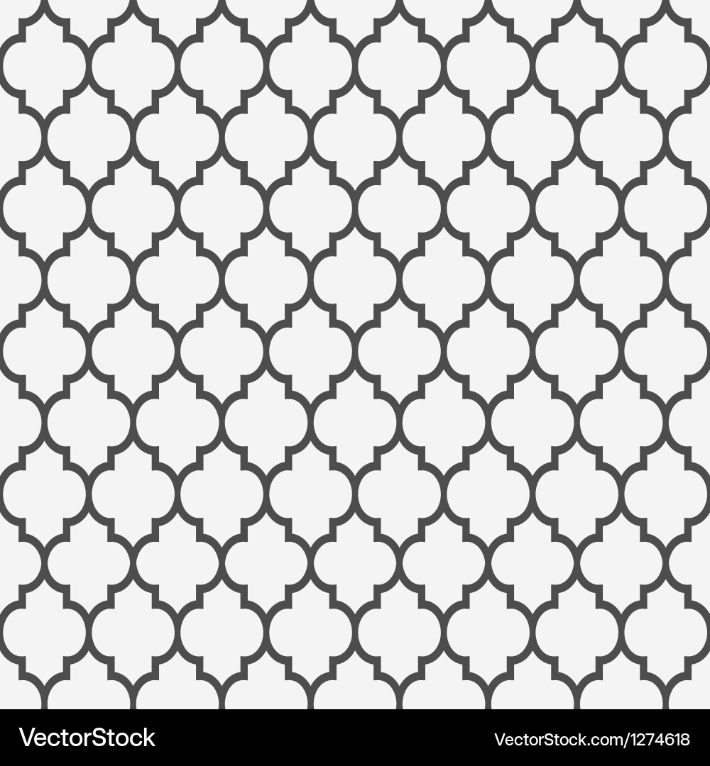 Seamless pattern in islamic style Royalty Free Vector Image