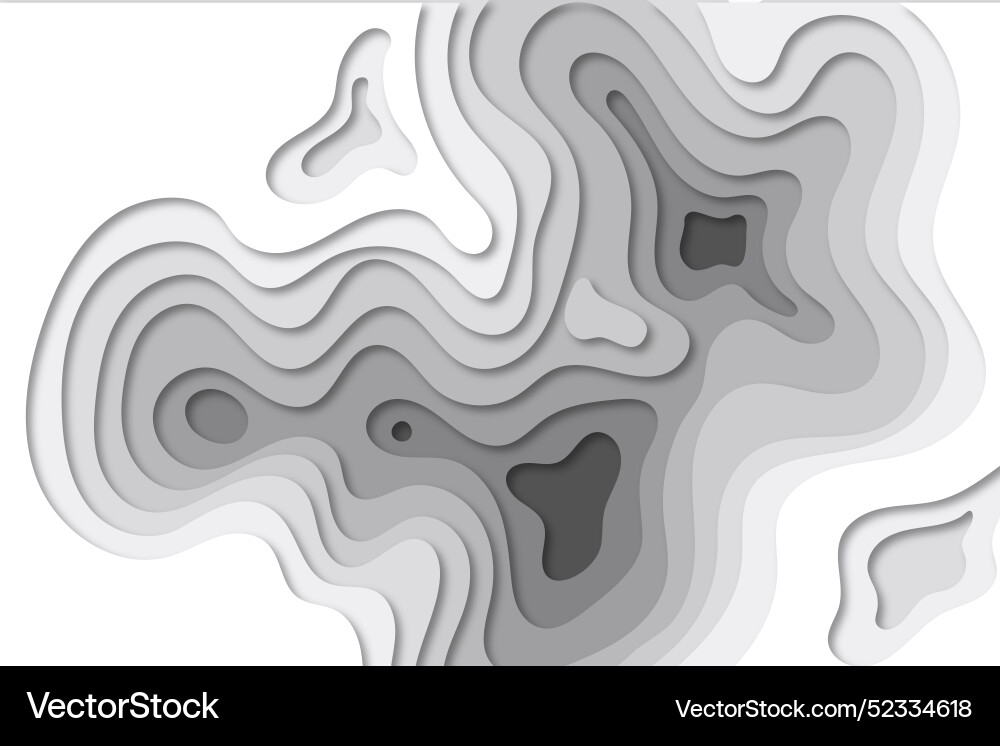 Topographic map background Royalty Free Vector Image