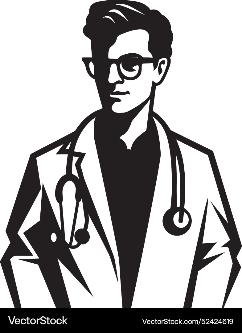 Capturing the doctors journey perspectivesthe Vector Image